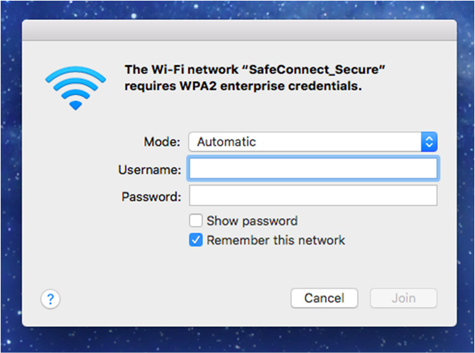 How To Connect To Campus Wireless Wired Network Via Macbook Imac